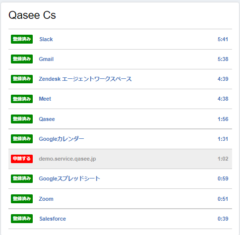仕分け対象アプリ設定方法 – Qasee株式会社